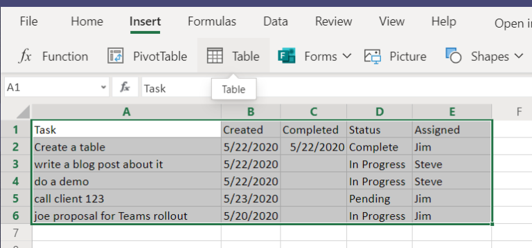 Office 365 Excel - Sheet View Feature - Kumo Partners