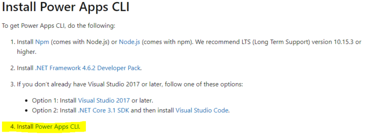 How To: Start Working with the PowerApps Component Framework