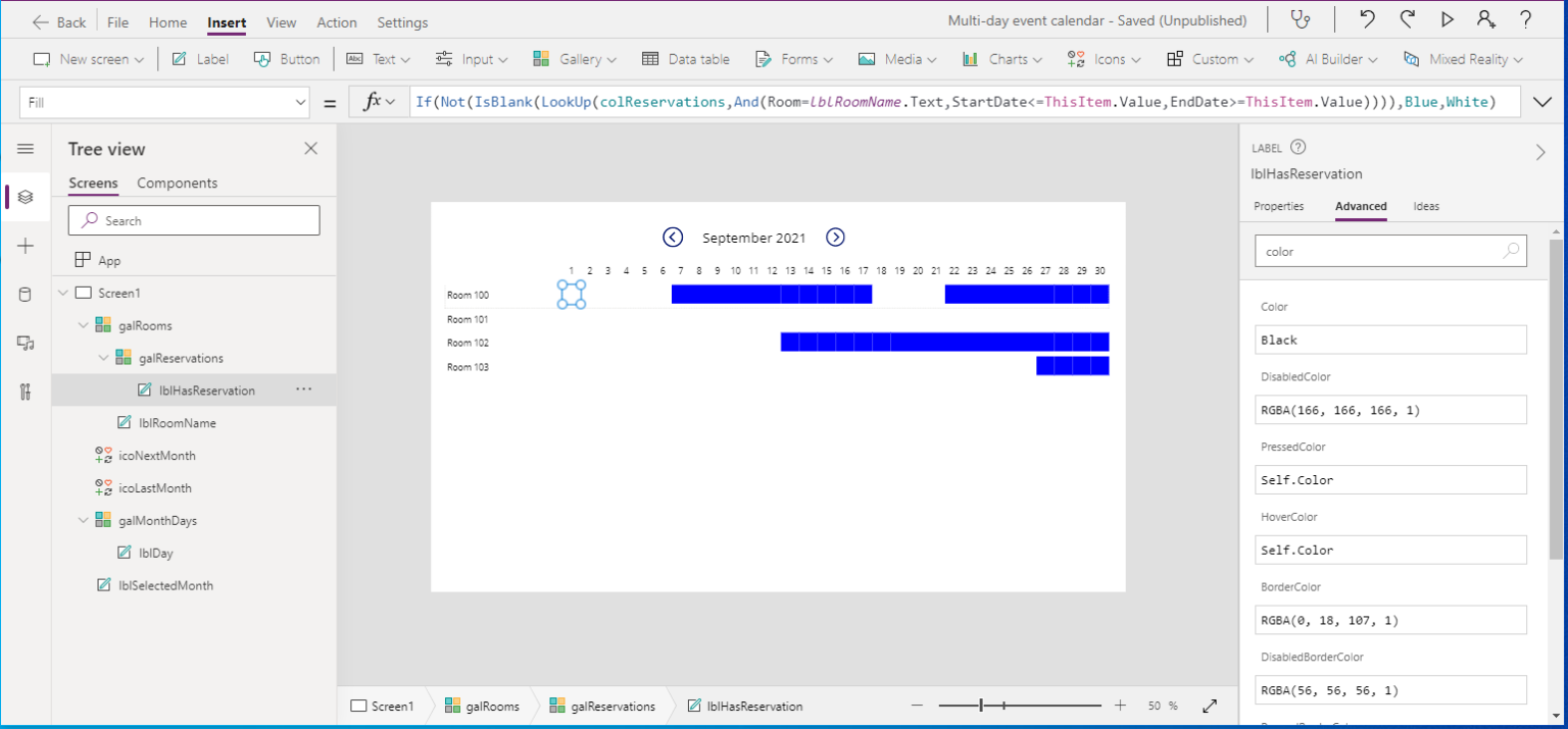 PowerApps Solution: Multi-Day Event Calendar - Kumo Partners